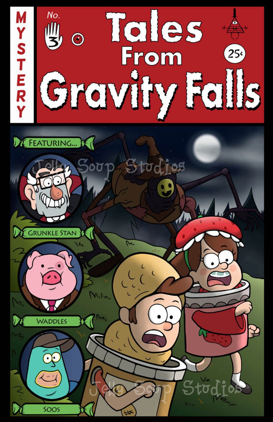 Tales From Gravity Falls 11x17 Poster - Etsy