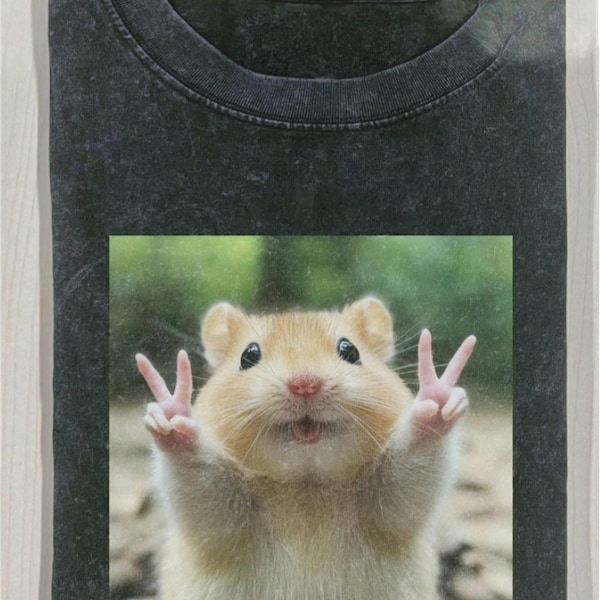 Hamster Peace Sign - Etsy