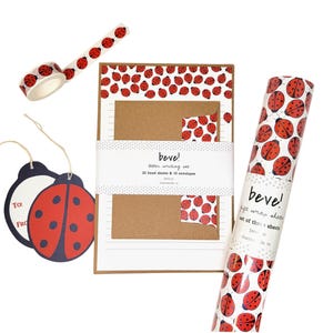 Ladybug Gift Wrap - Etsy