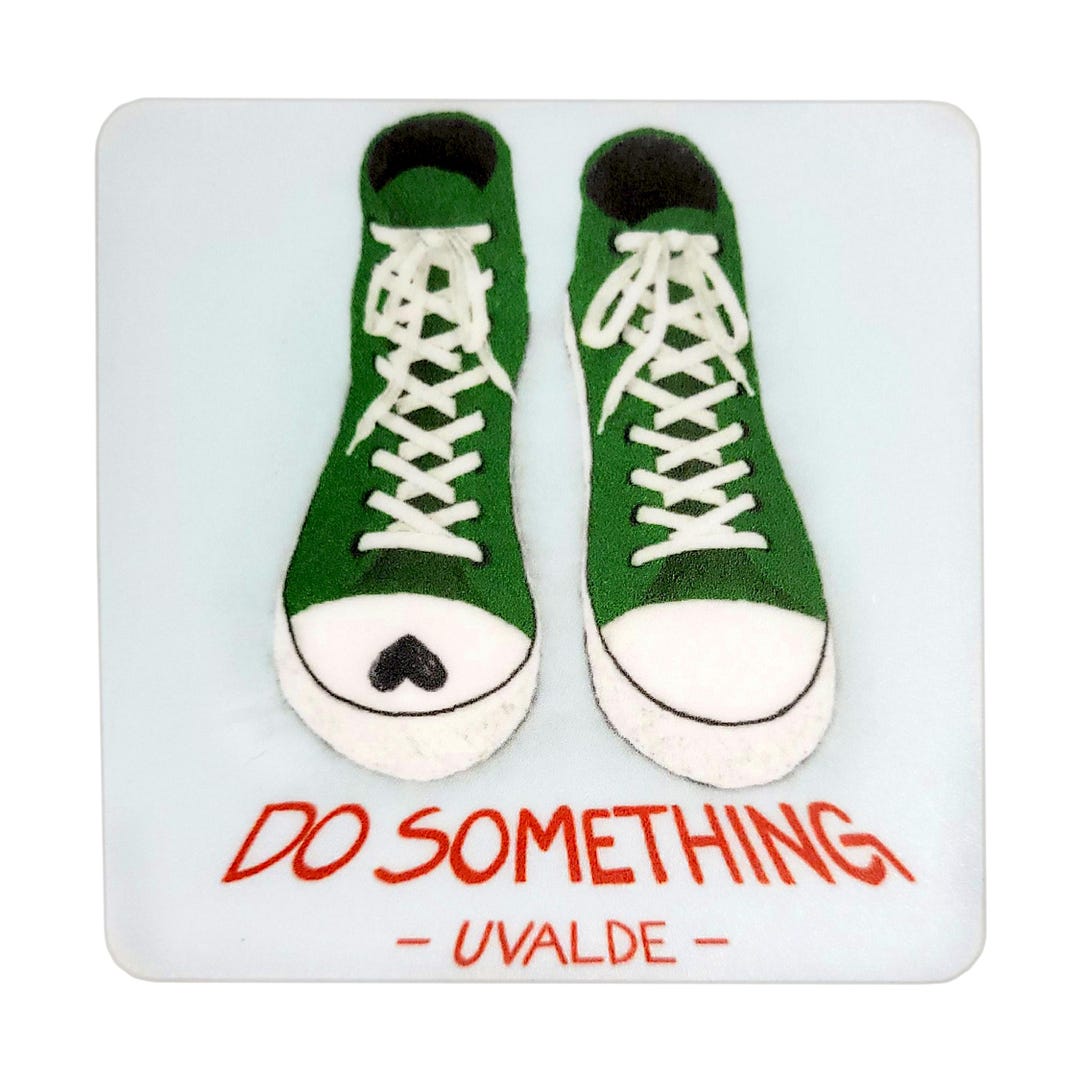 Vinyl Sticker to Stop Gun Violence, Uvalde DO SOMETHING Decal, 3 ...