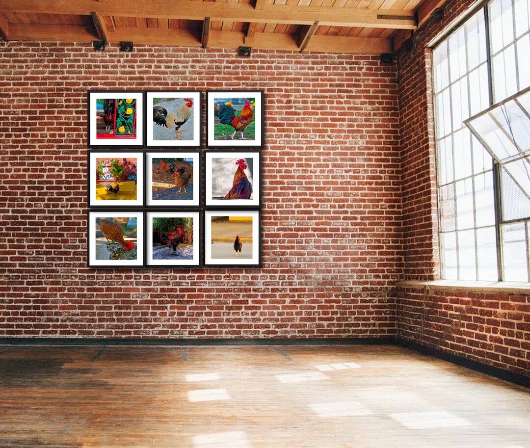 Key West Art, Key West Chickens, Florida Print Set, Florida Keys ...