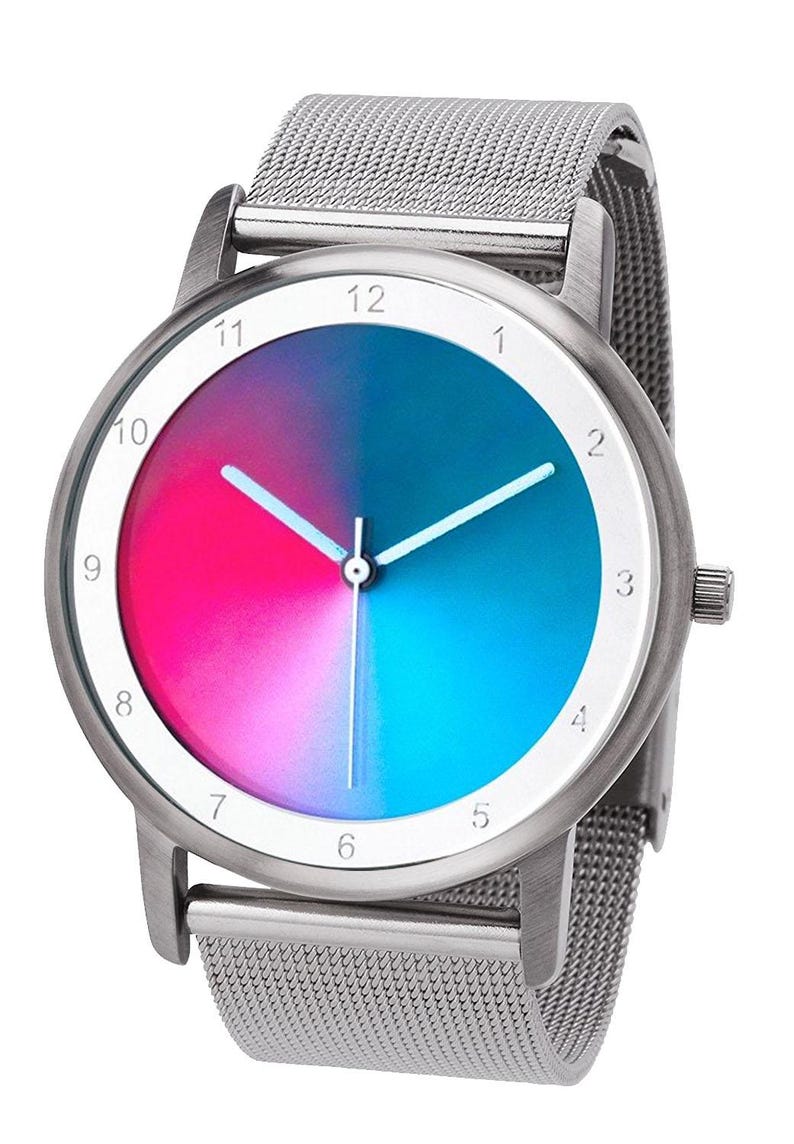 Unisex Artist Wristwatch Rainbow Watch Avantgardia Gamma According to ...
