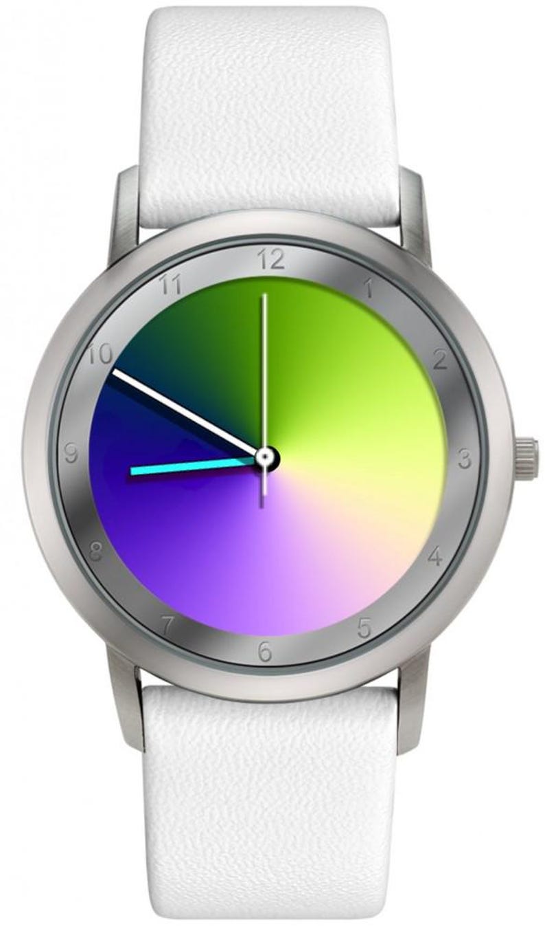 Unisex Artist Wristwatch Rainbow Watch Avantgardia Gamma According to ...