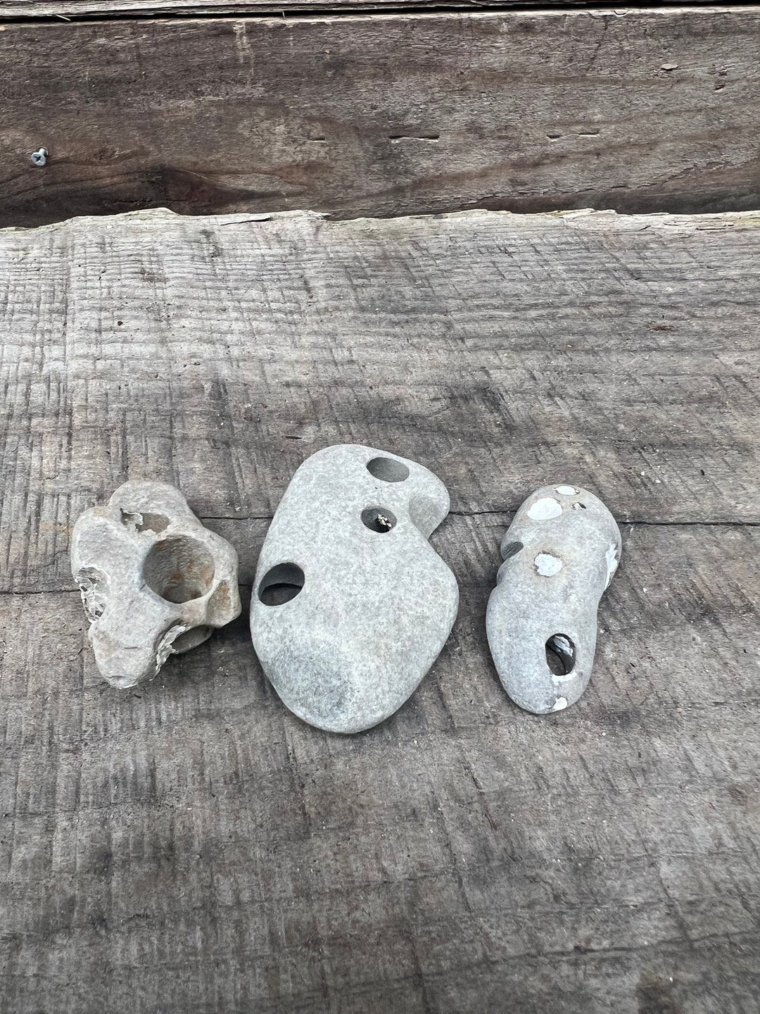 Three Hag Stones, Adder Stones, Fairy Stone, California Hag Stone ...