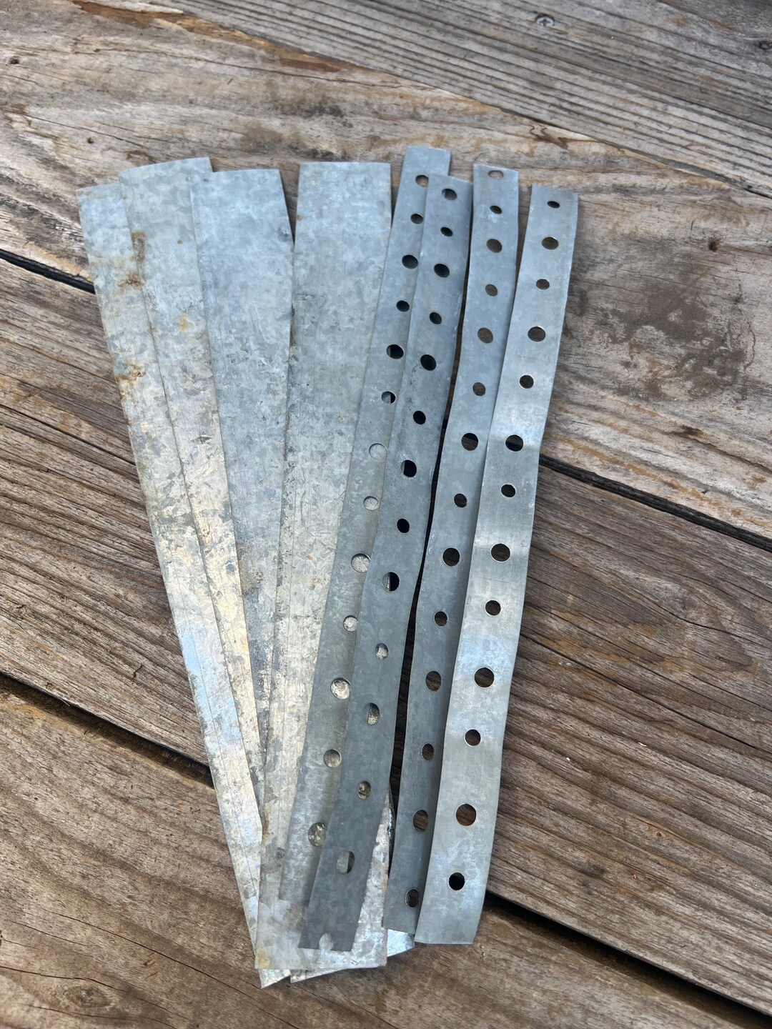 Galvanized Metal Strap, 3/4” Metal Strap With Holes, 1 1/2” Metal Strap ...