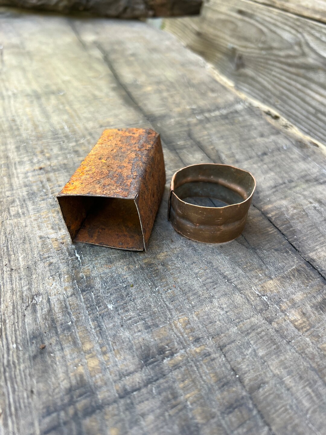 Small Rusty Metal Pieces, Rusty Shapes, Art Supplies , Salvaged Metal ...