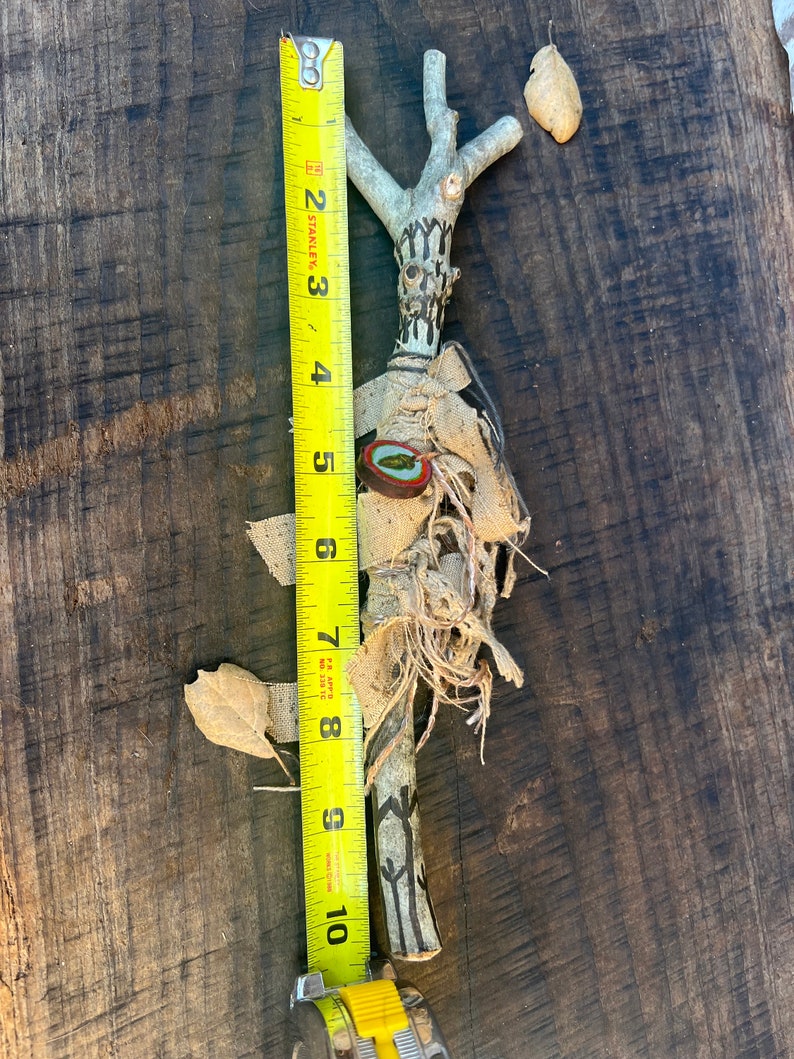 Forked Live Oak Talking Stick, Forked Oak Wand , Forked Wood, Sacred ...