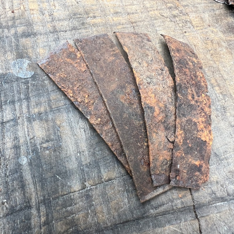 Rusty Metal Sheets Craft - Etsy