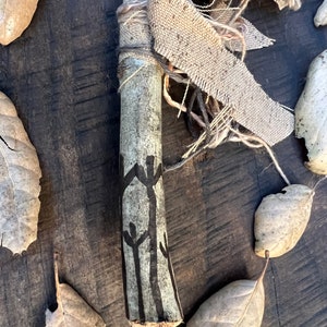 Forked Live Oak Talking Stick, Forked Oak Wand , Forked Wood, Sacred ...