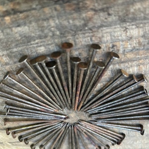 50 2”construction Nails, Old Nails, Nails for Art, Home Project Nails ...