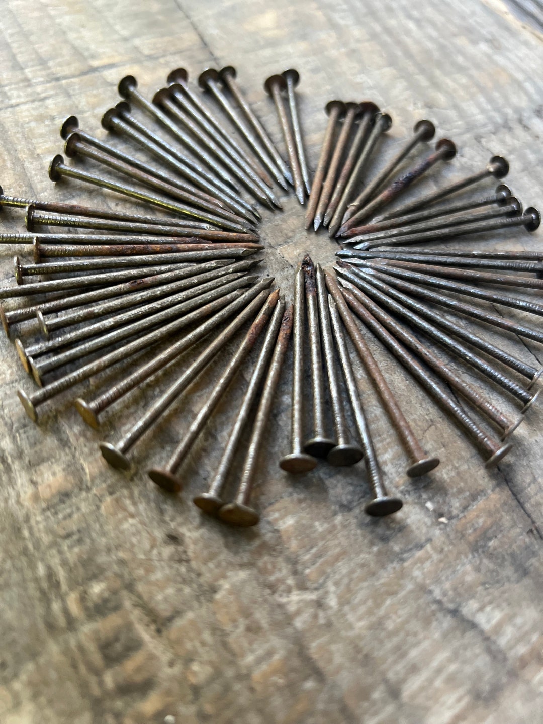 50 2”construction Nails, Old Nails, Nails for Art, Home Project Nails ...