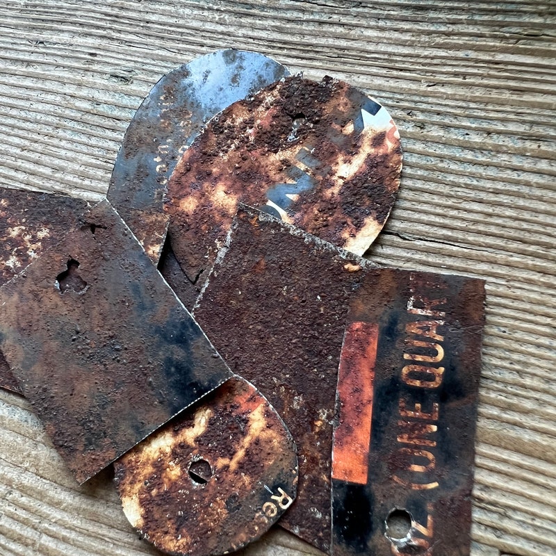 Rusty Metal Art - Etsy