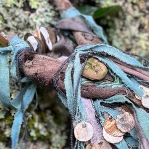 Ocean Talking Stick, Forked Driftwood Talking Stick, Ceremonial Tool ...