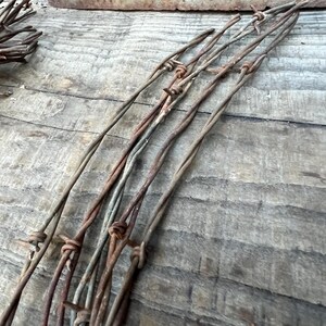 8 Inches Barb Wire, Five Pieces, Vintage Cut Barbed Wire, Fence Wire - Etsy