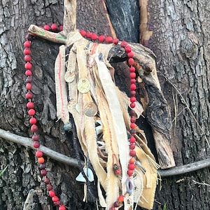 Custom Order Talking Stick, Personal Ritual Tool , Ceremony Wand ...