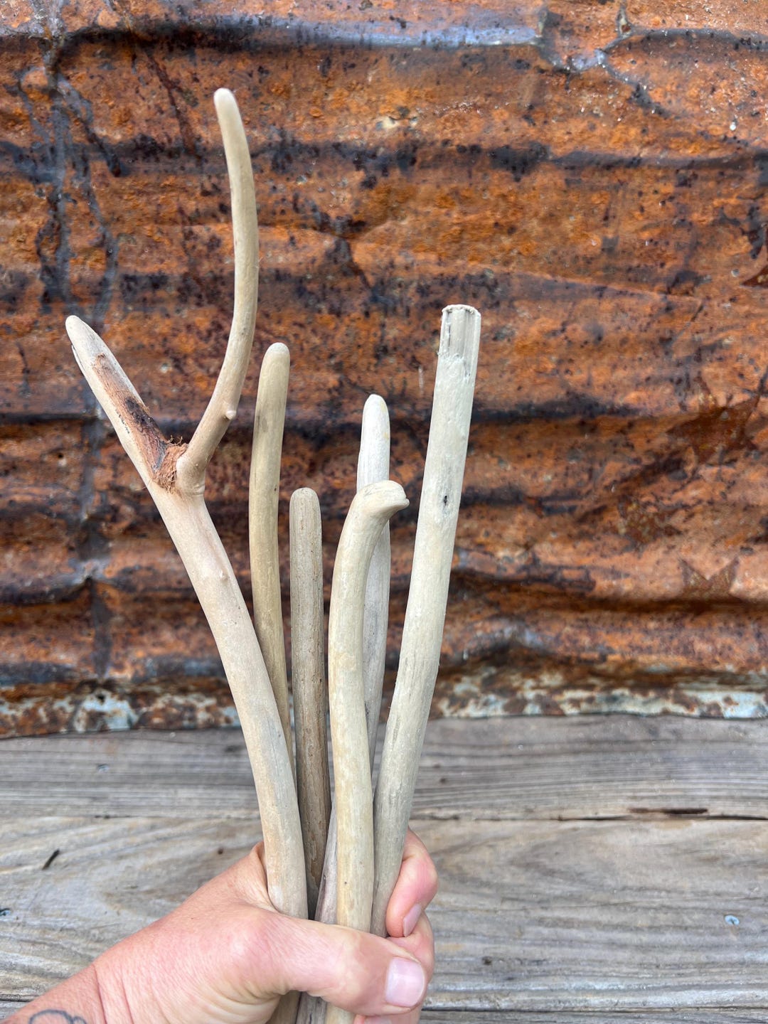 Coast Driftwood Sticks, Thin Straight Driftwood Sticks, Craft Sticks - Etsy