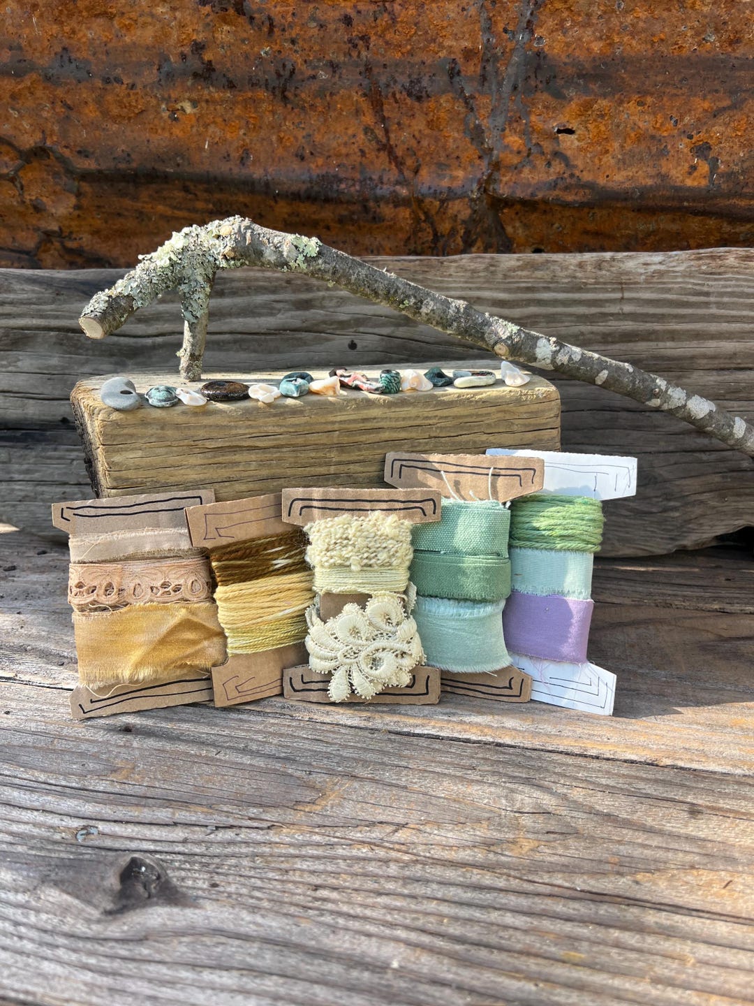 Oak Talking Stick Kit, Ritual Tool Kit, Art Meditation, Healing Tool ...