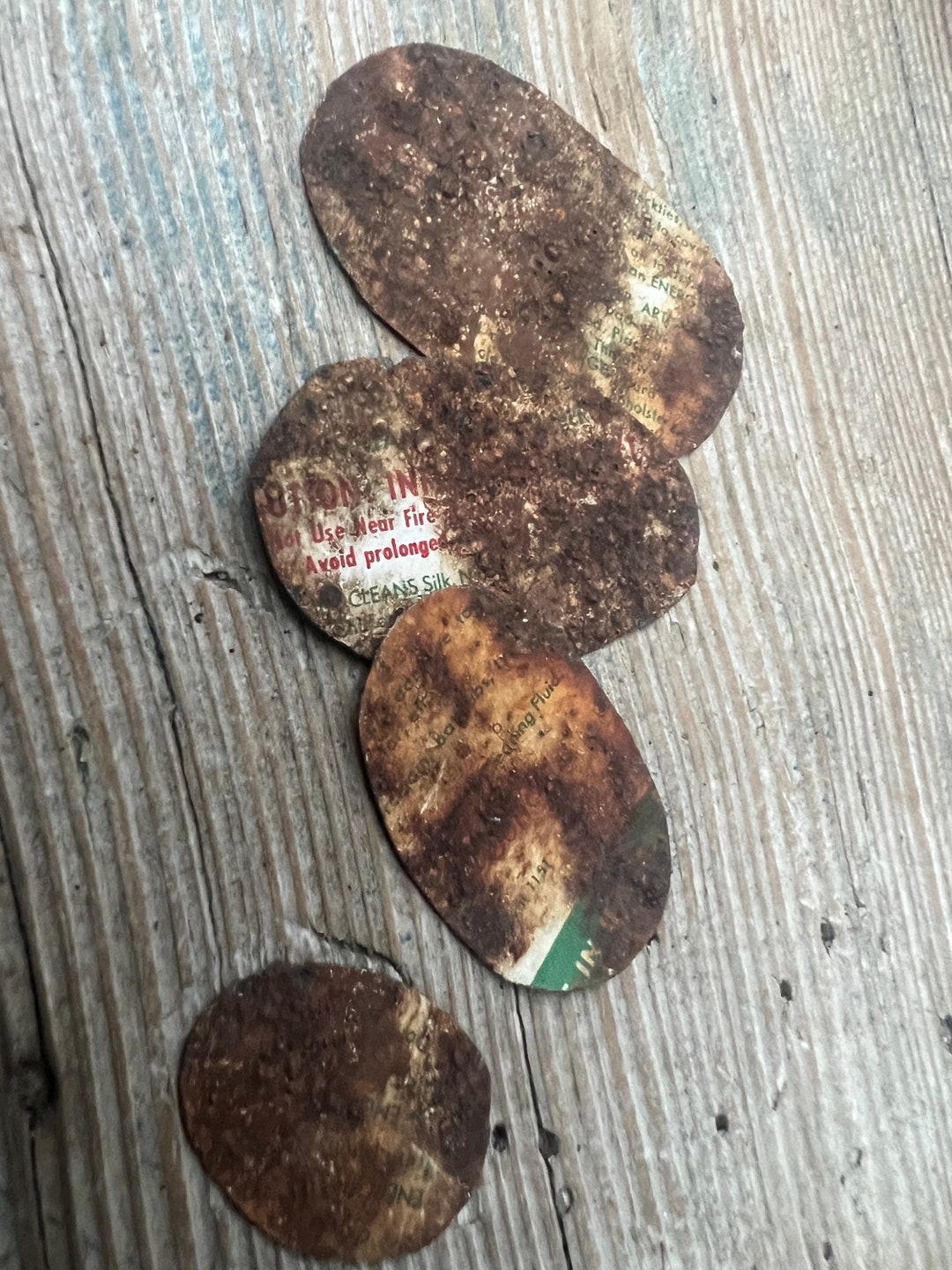 Rusty Metal Pieces Cut Rusted Metal Metal Art Materials - Etsy