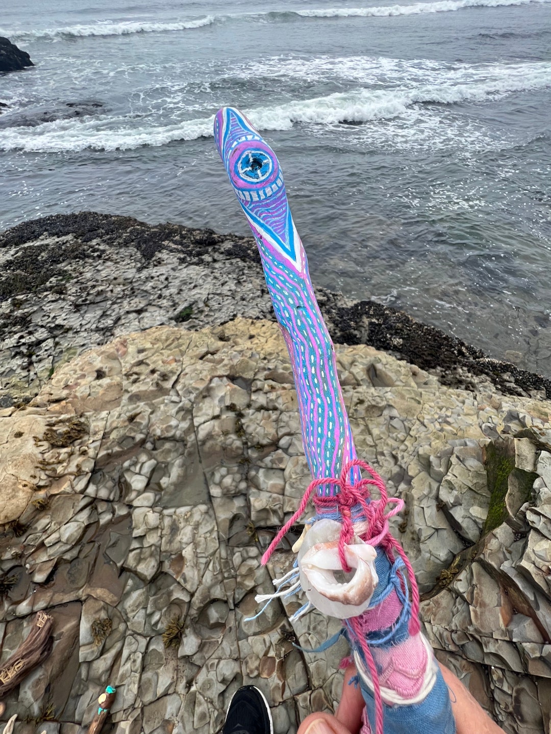 Transgender Rights Art, the Ocean Talking Stick, Transgender Talking ...