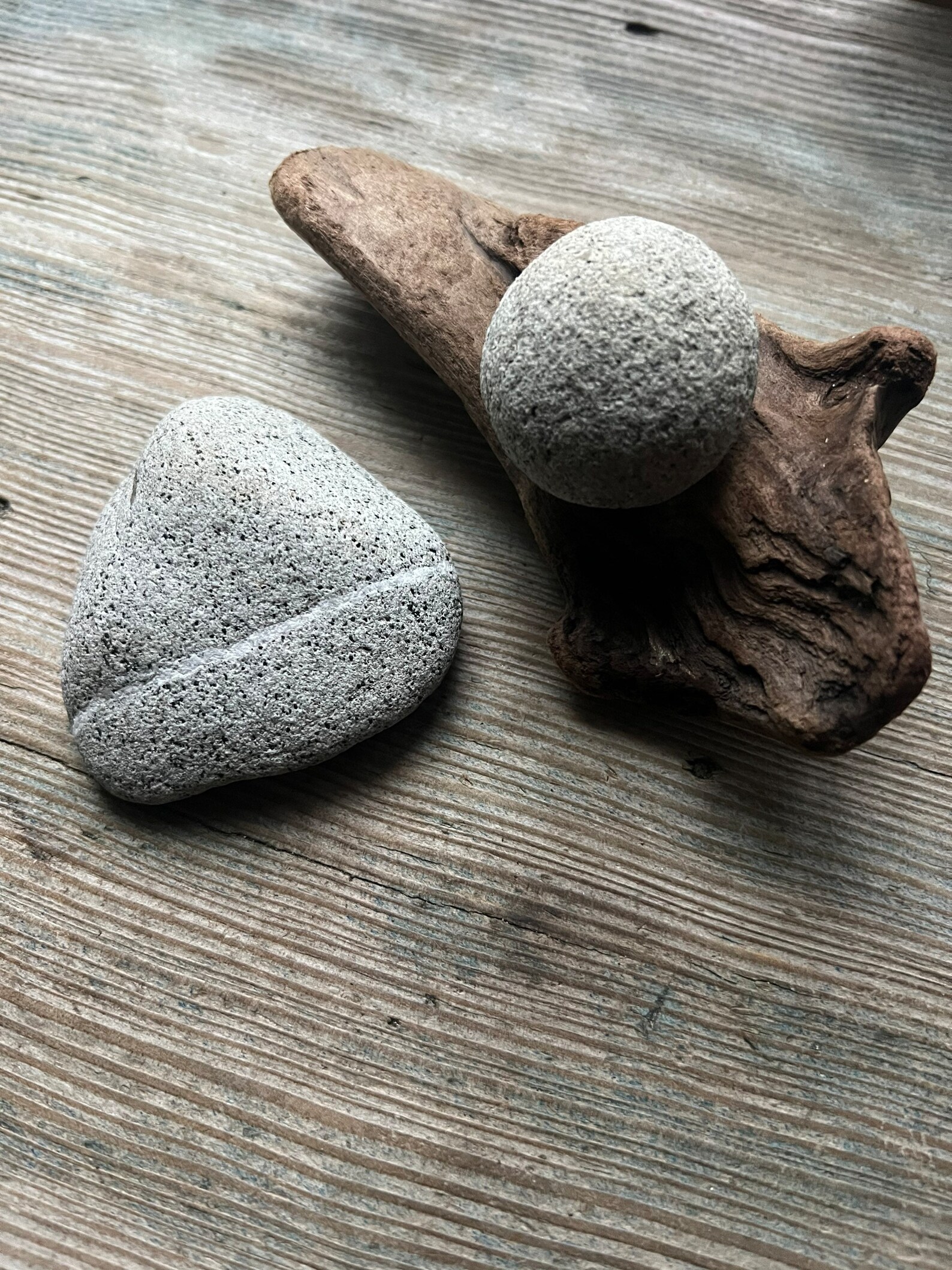 Small Beach Collection Wishing Stone Sandstone Ball - Etsy
