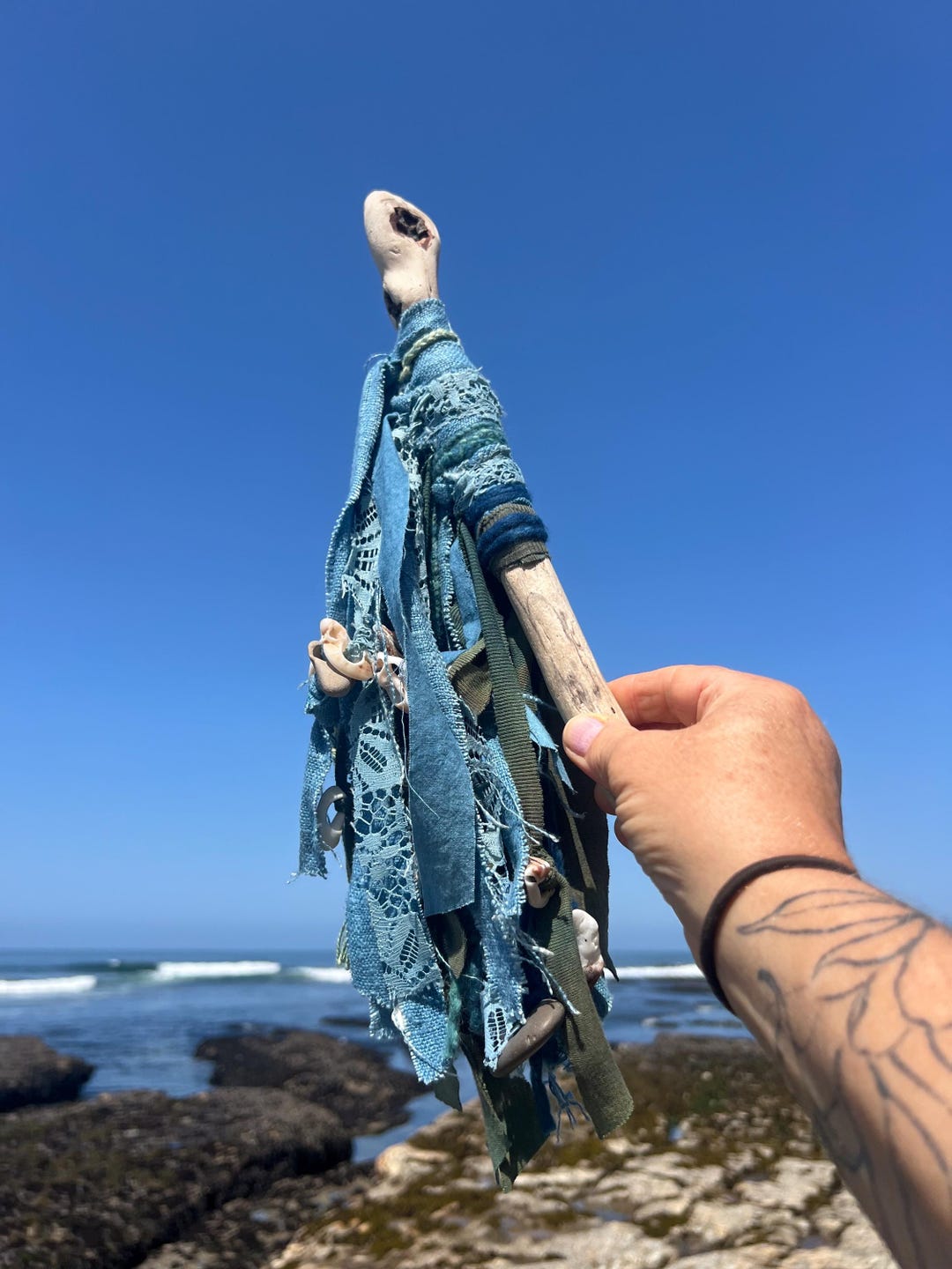 Custom Order Talking Stick, Personal Ritual Tool , Ceremony Wand ...