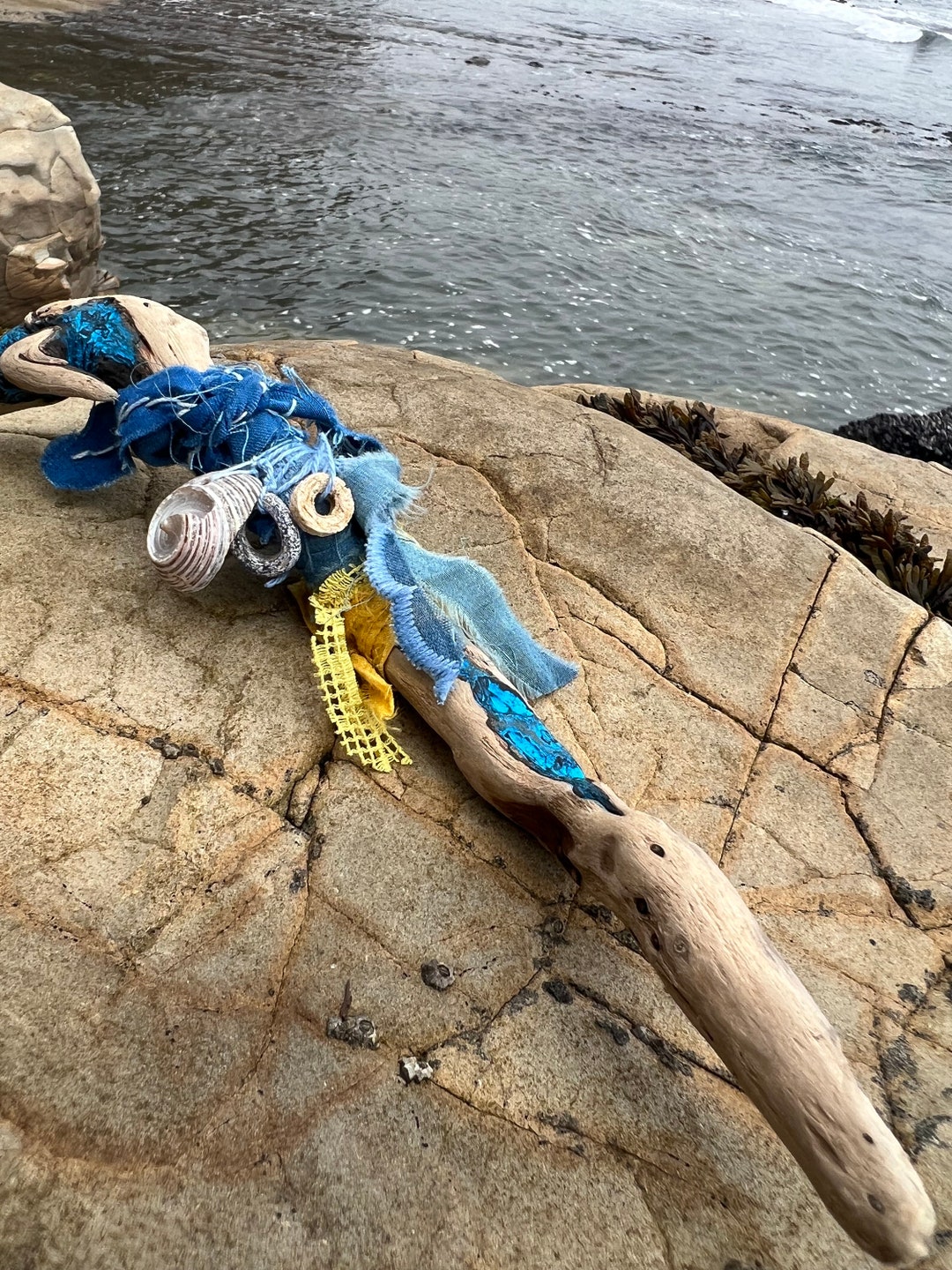 Root Wand / Root Work, Driftwood Wand, Ocean Wand - Etsy