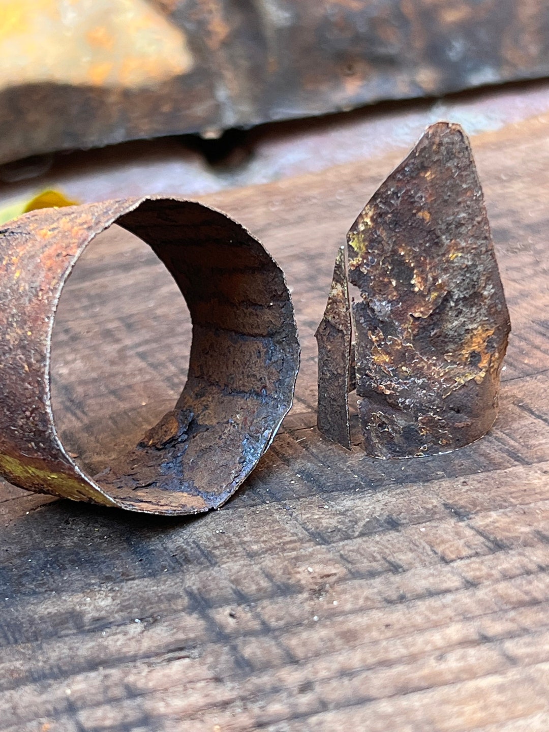 Rusty Metal Metal, 22 Gauge Metal, Salvaged Rust Metal, Old Rusted ...