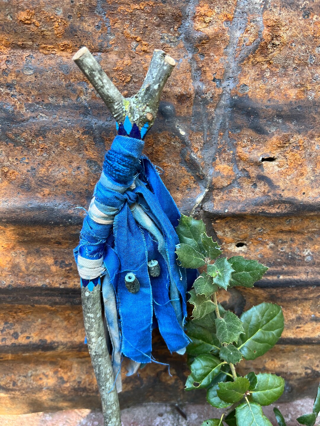 Live Oak Forked Wand Talking Stick Ritual Tool Sacred Wood - Etsy