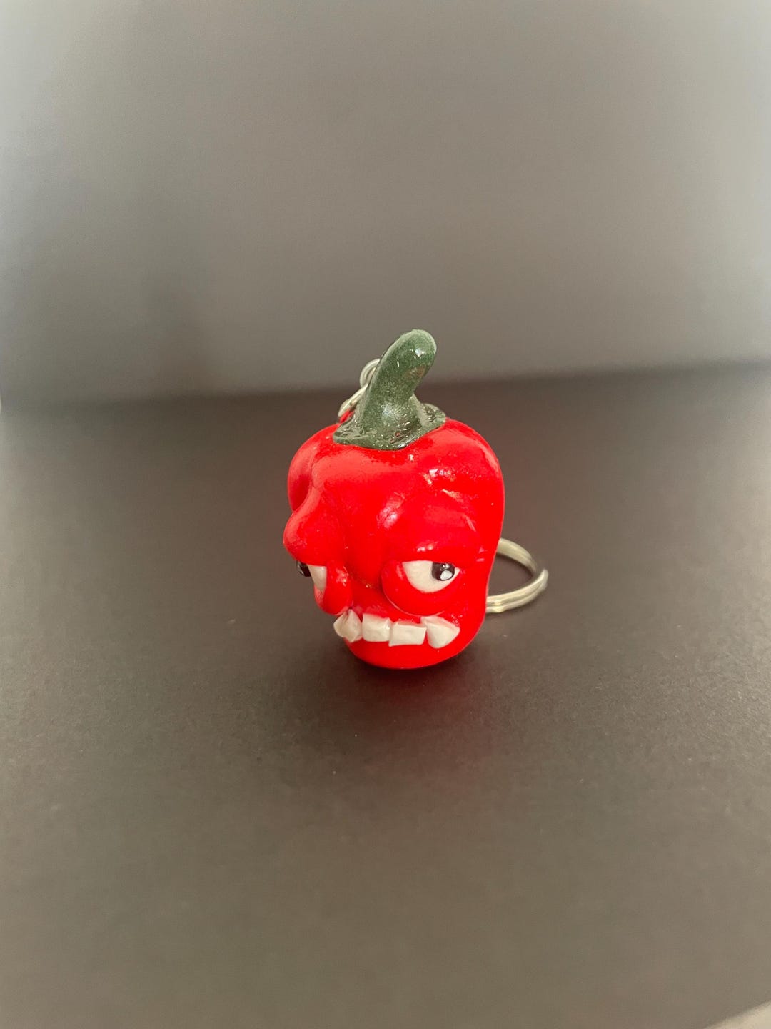 Fimo Bell Pepper Keychain - Etsy