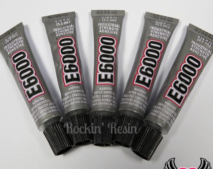E-6000 Jewelry and Craft Adhesive 5.3 Ml / .18 Oz Small Tubes | Etsy