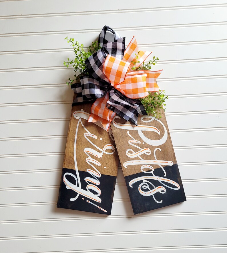 Front Door Decor Front Door Tags Front Door Sign Large - Etsy