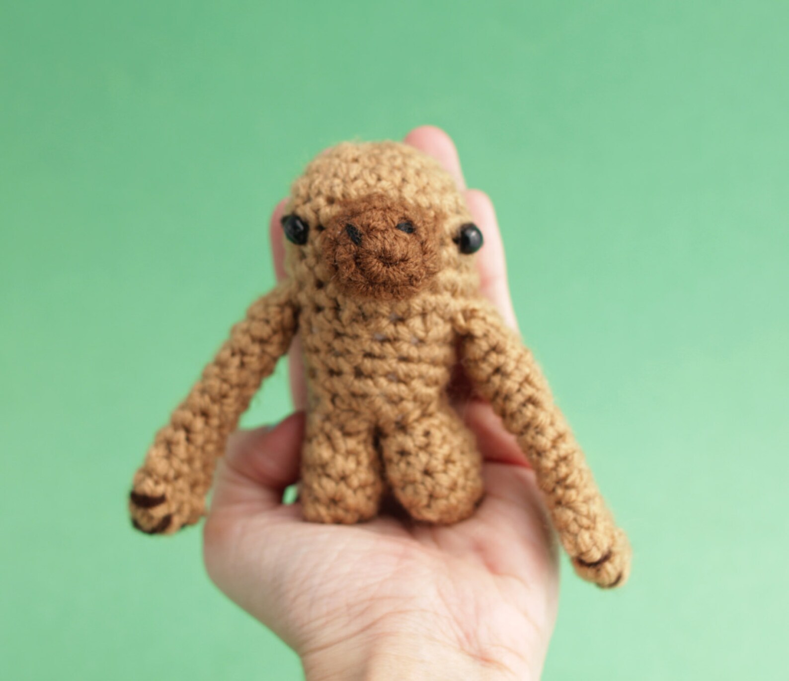 Sloth and Baby Sloth Crochet Amigurmi PDF PATTERN - Etsy