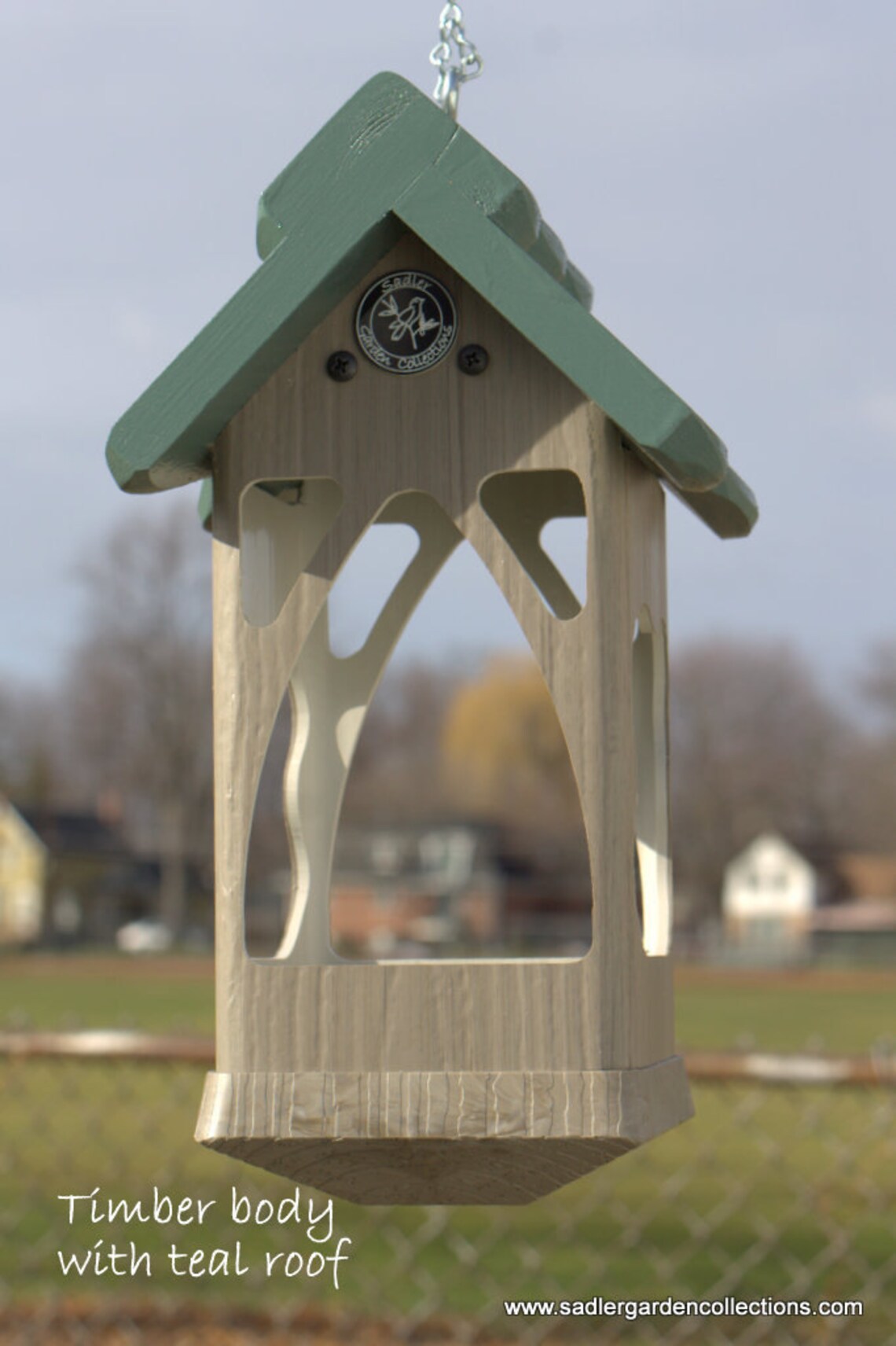 Outdoor Hanging PVC Bird Feeder Unique Modern Tray Feeder - Etsy