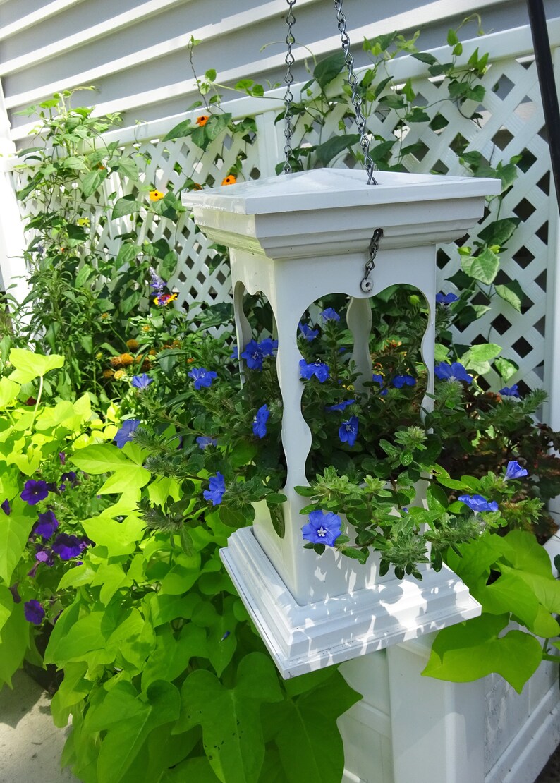 Planter Hanging PVC Unique Cutout Hanging Planter - Etsy