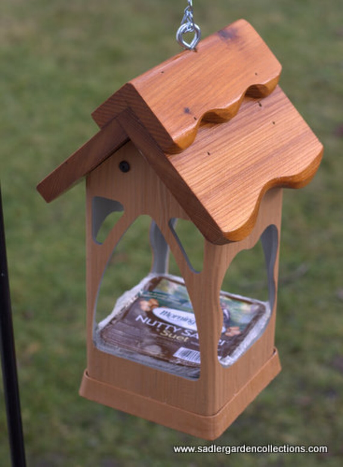 Outdoor Hanging PVC Bird Feeder Unique Modern Tray Feeder | Etsy