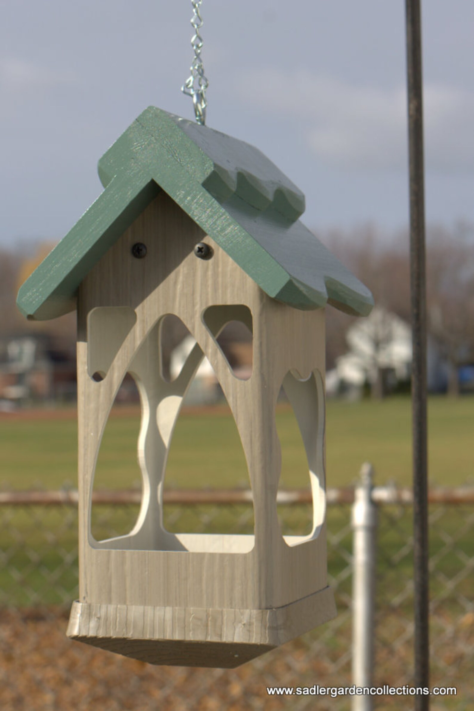 Outdoor Hanging PVC Bird Feeder Unique Modern Tray Feeder | Etsy