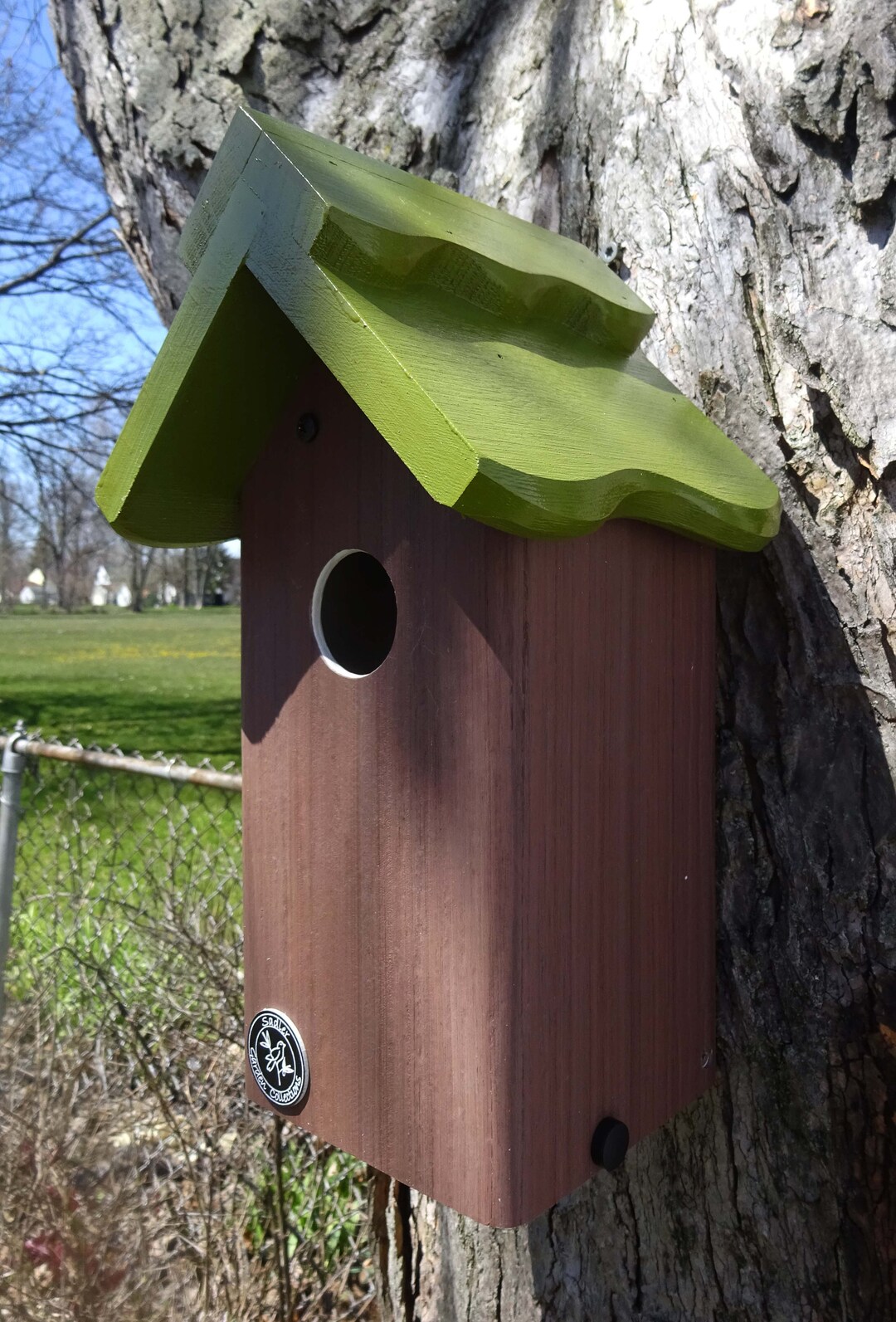 Bluebird House, Pvc,cedar Wood,outdoor Birdhouse,fully Functional ...
