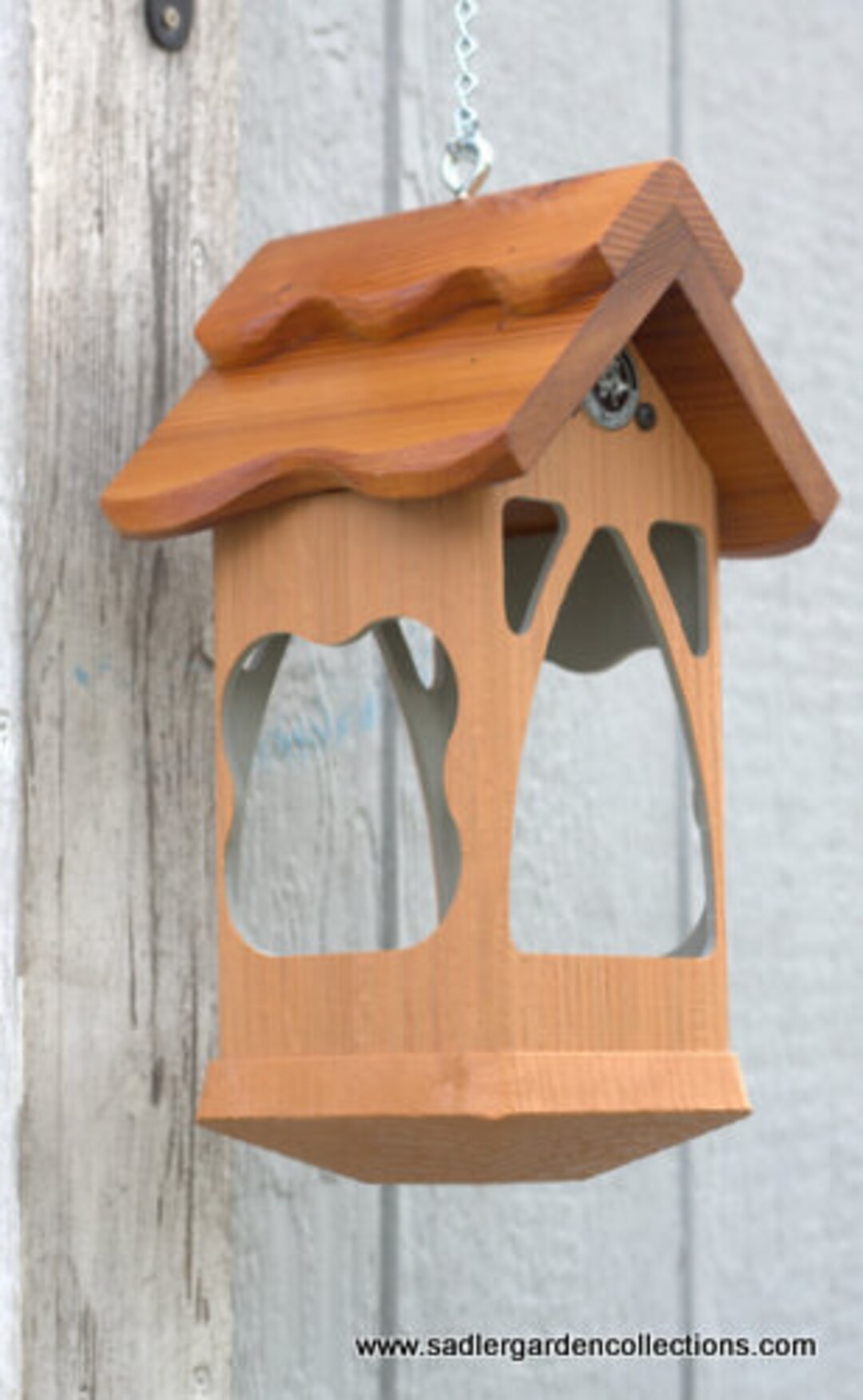 Outdoor Hanging PVC Bird Feeder Unique Modern Tray Feeder - Etsy