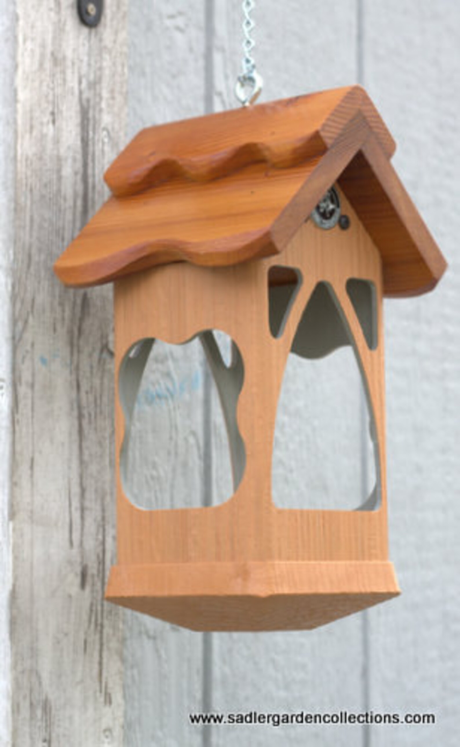 Outdoor Hanging PVC Bird Feeder Unique Modern Tray Feeder | Etsy