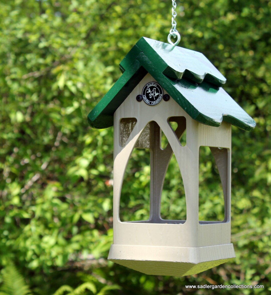 Outdoor Hanging PVC Bird Feeder - Unique Style - Wishing Well - Fully ...