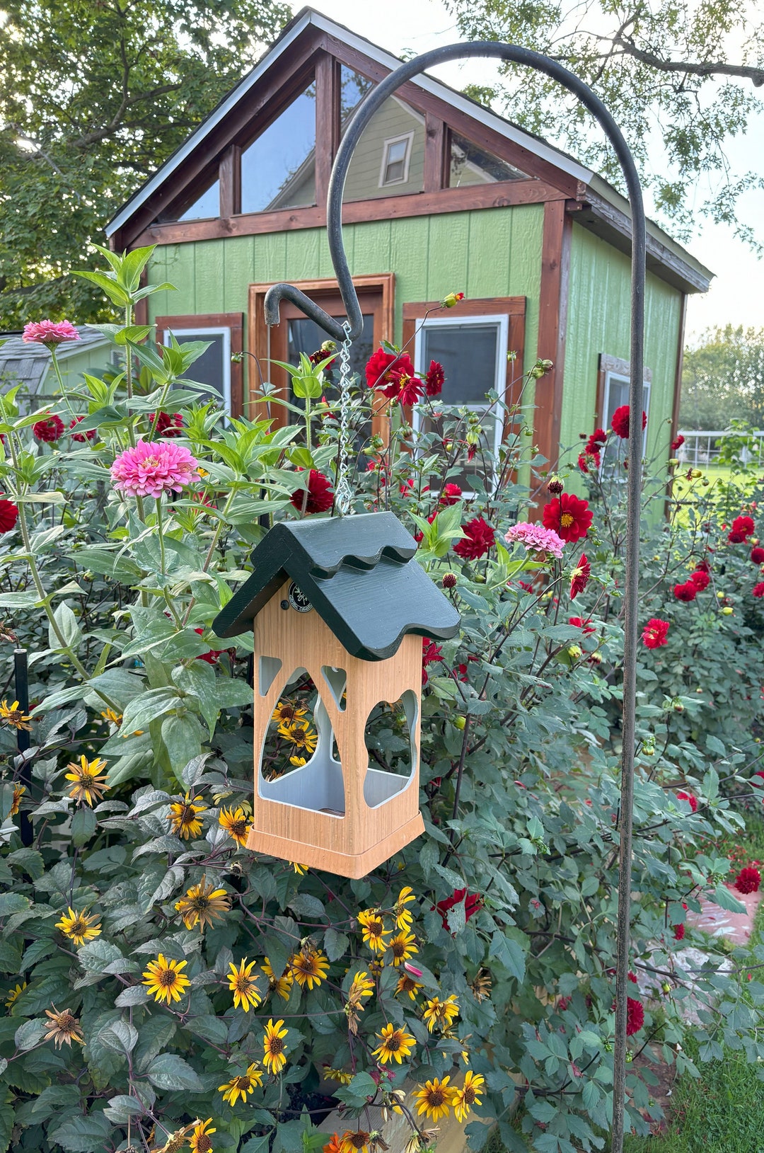 Outdoor Hanging Bird Feeder- Fully Functional - Versatile, Multi-use ...