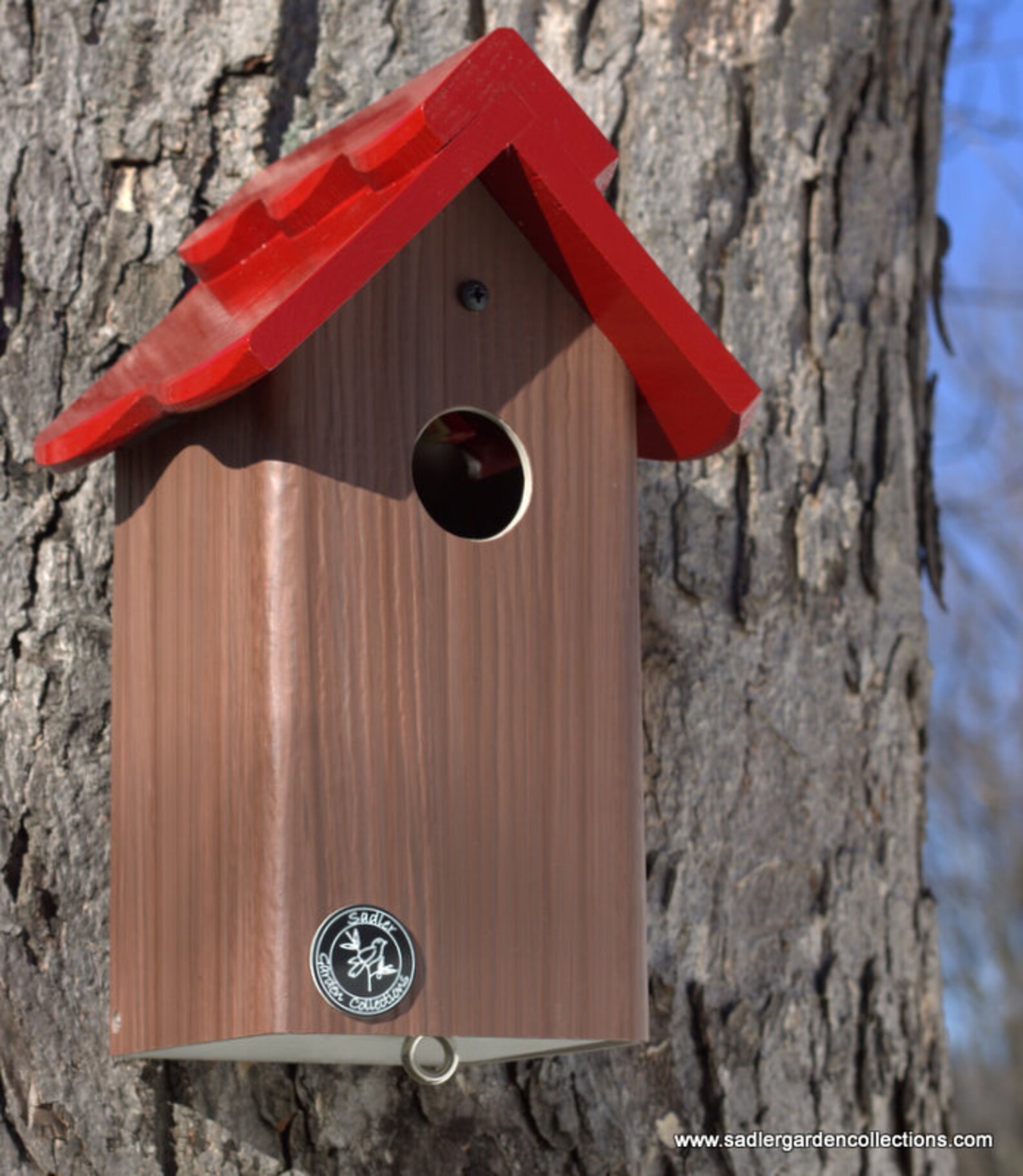 Best Value Modern Bluebird House PVC Cedar Outdoor Bird - Etsy