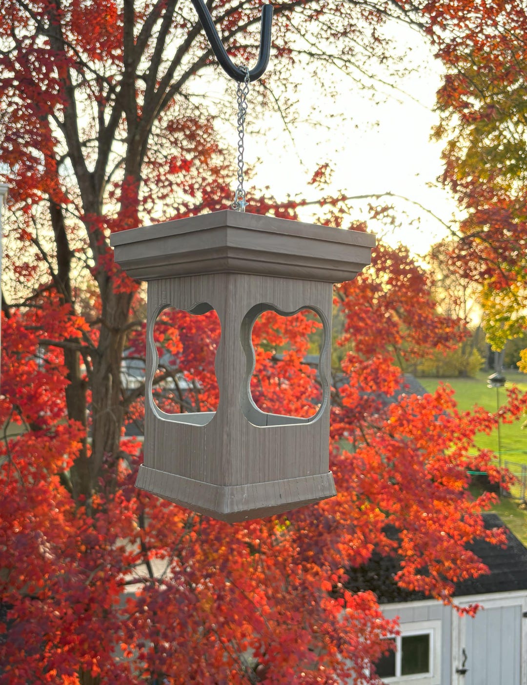Weatherable Hanging All PVC Bird Feeder, Most Efficient- Multi Use ...