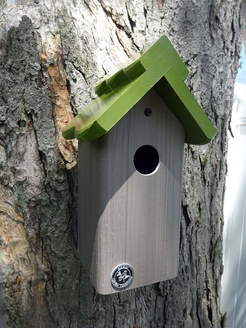 Weatherable Bluebird House PVC Cedar Bird House Fully - Etsy