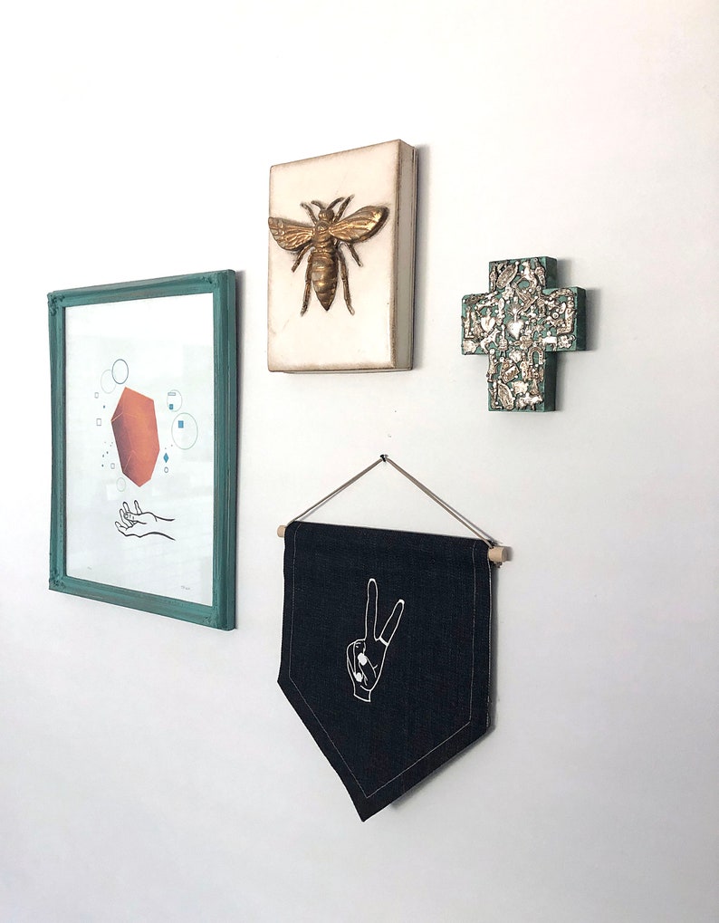 Deuces Mini Banner LIMITED EDITION Wall Decor // Wall Art - Etsy