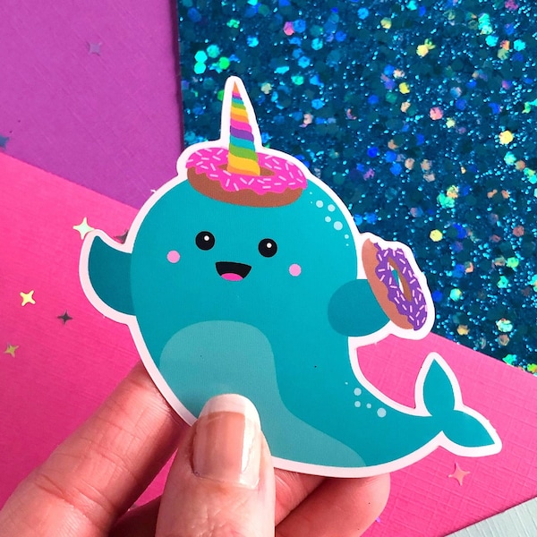 Narwhal Sticker - Etsy