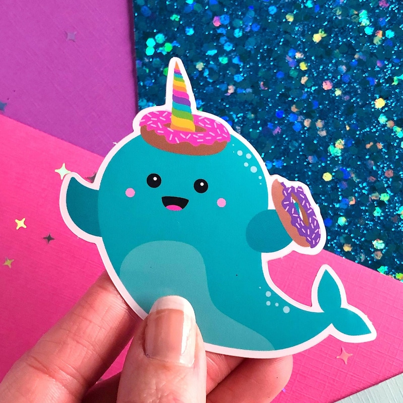 Narwhal Sticker - Etsy