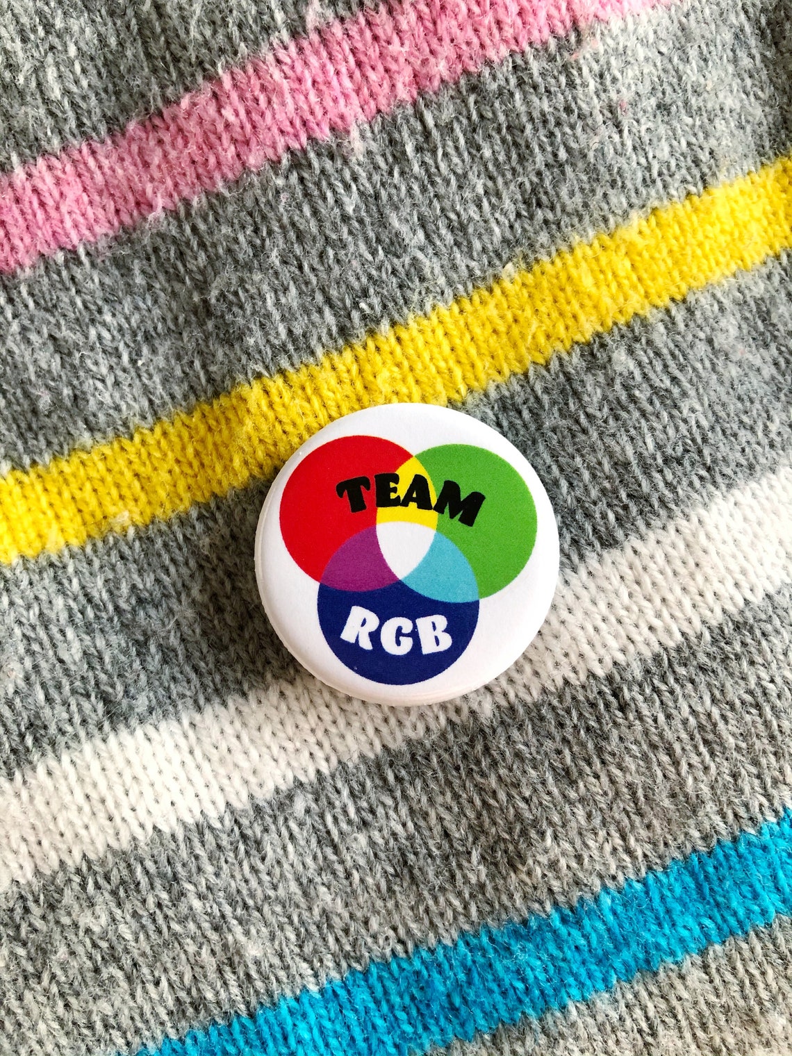 Team RGB Team CMYK Graphic Designer Button Set Ux Designer | Etsy