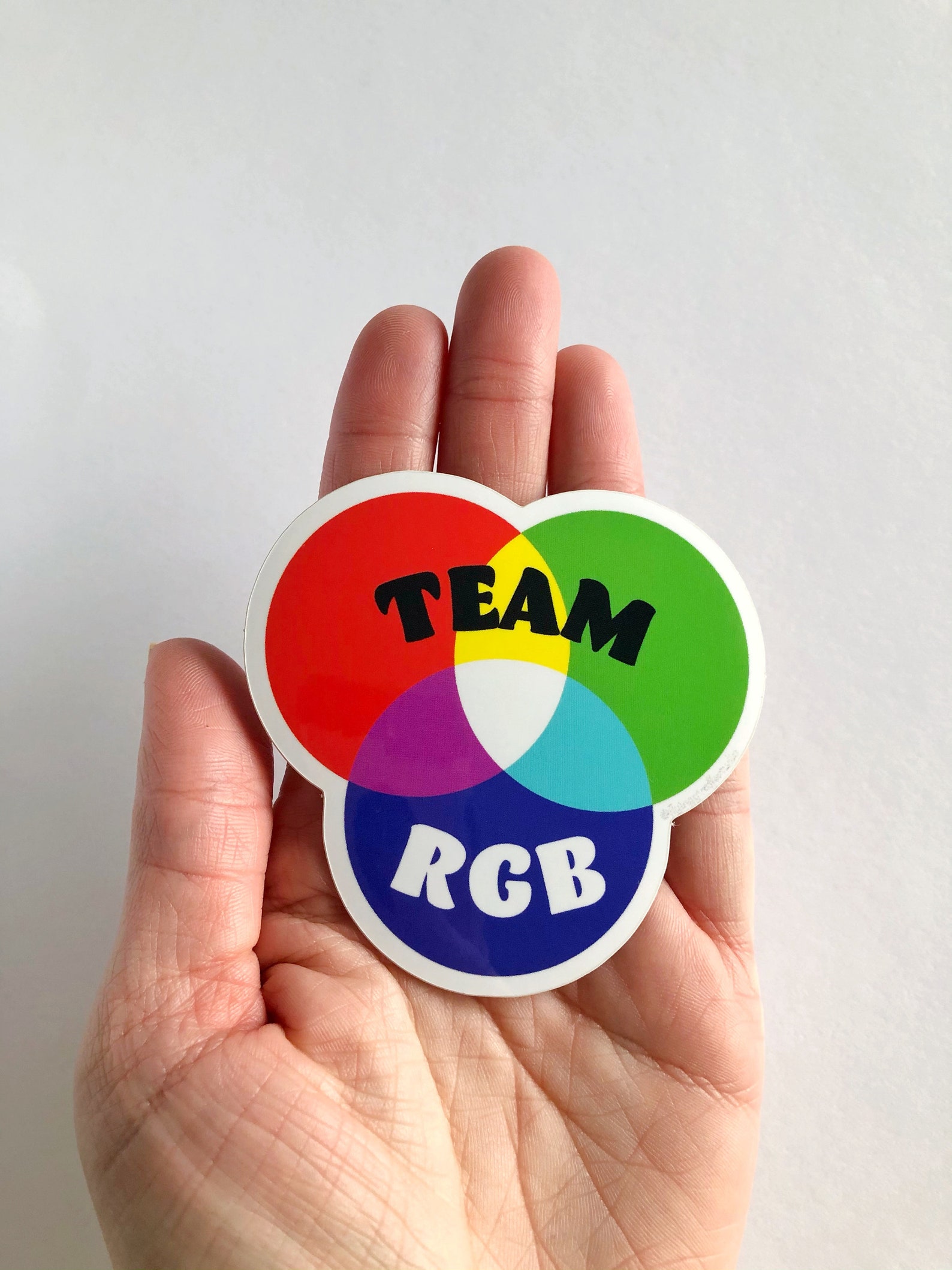 Team RGB Team CMYK Graphic Designer Sticker Set Ux Designer - Etsy