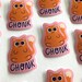 Chonk Cat Sticker Cute Fat Orange Cat Waterproof Decal Crazy Cat Lady ...